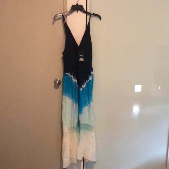 Magic | Dresses | Brand New Blue Maxi Dress | Poshmark